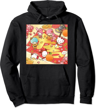 SANRIO Hello Kitty & Friends Lunar New Year Calligraphy Pullover Hoodie ...