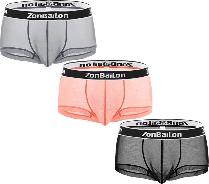 ZUOLAIYIN Bulge Enhancing Underwear Big Bulge Pouch Underwear Men Bulge ...