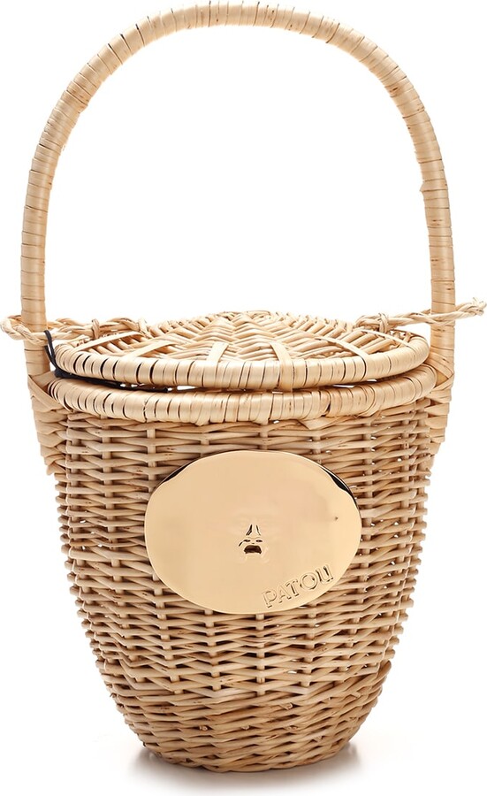 Patou Wicker Bucket Bag - ShopStyle