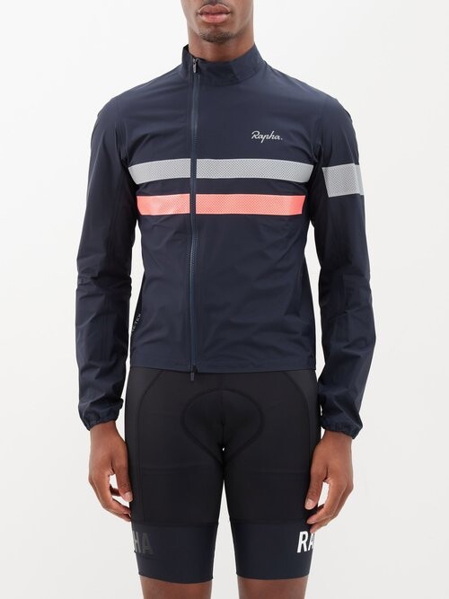Rapha Brevet Striped Gore-tex Jacket - ShopStyle