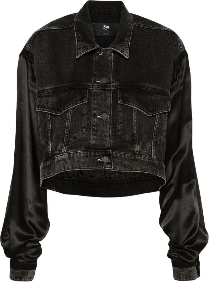 3x1 `Gina` Denim Bomber Jacket - ShopStyle