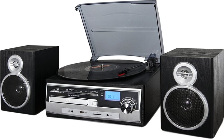 Trexonic 3-Speed Vinyl Turntable Home Stereo System - ShopStyle Workout ...