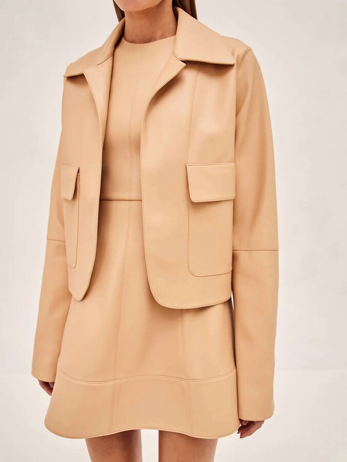 Alexis Peri Jacket In Dune - ShopStyle