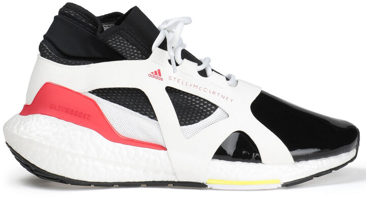adidas by Stella McCartney Ultraboost 21 mesh, neoprene and faux ...