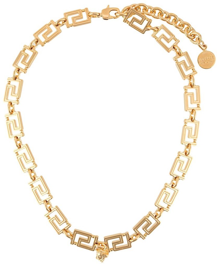 Versace Greca necklace - ShopStyle
