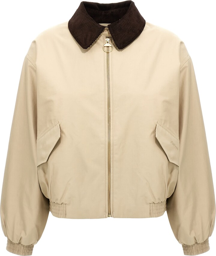 Barbour The Edit By Alexa 'anna' Bomber Jacket - ShopStyle