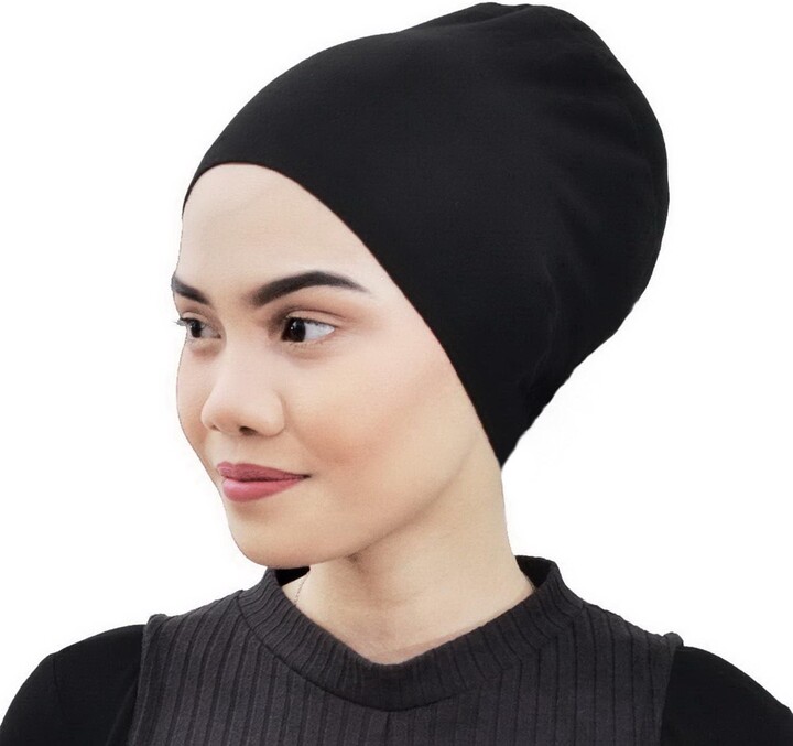 Silk Story Handmade Hijab Volumizer Cap Turban Under Scarf Bonnet Shawl ...