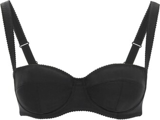 Dolce & Gabbana Satin Balconette Bra - ShopStyle