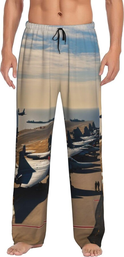 GFXEDSAH Aircraft Fighter Jets Print Elastic Waist Pants - ShopStyle ...