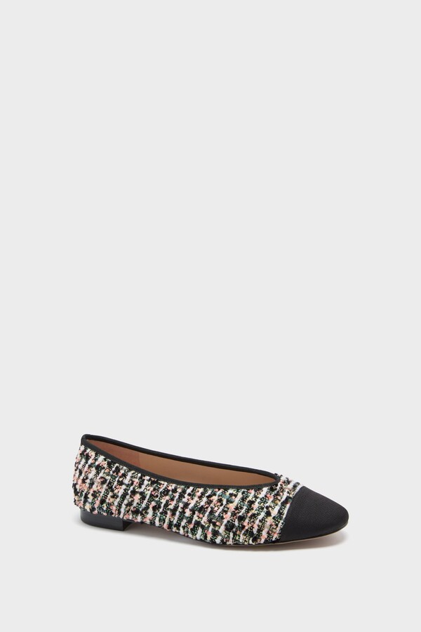 Tuckernuck Shoes Embellished Tweed Nina Flats - ShopStyle
