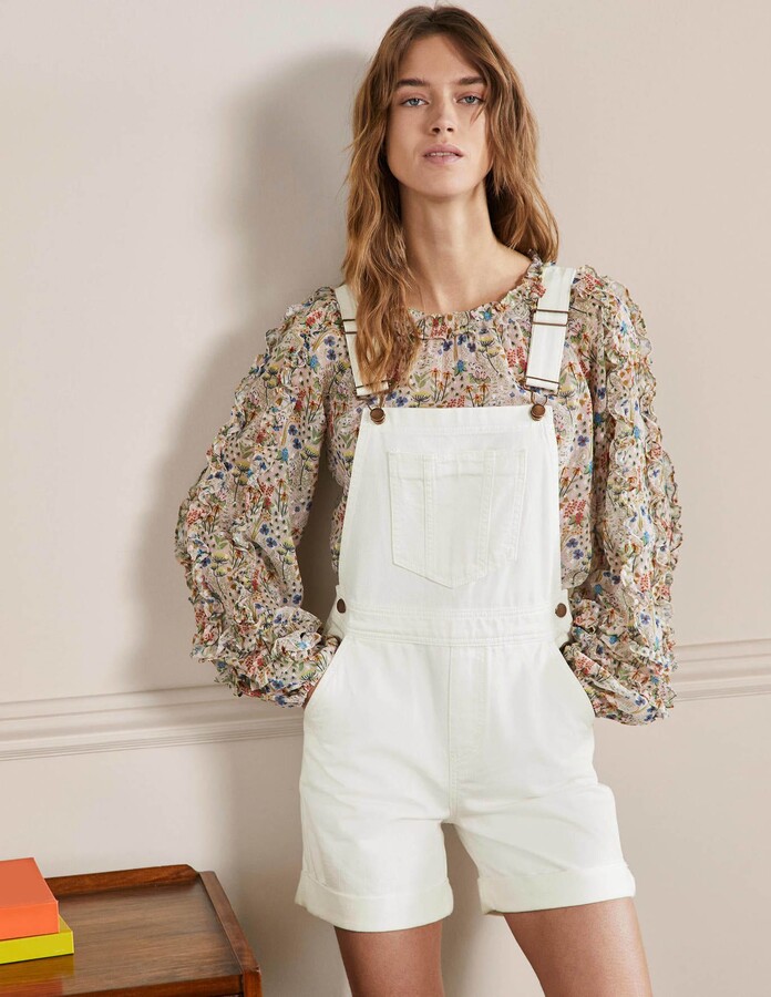 Boden Short Relaxed Leg Overalls - ShopStyle Jeggings