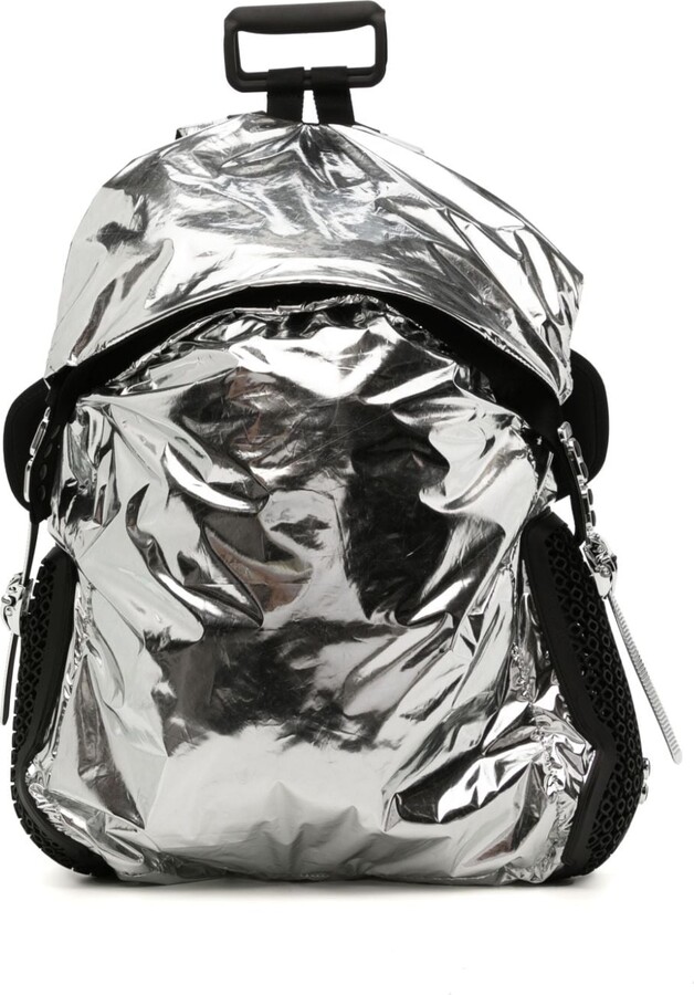 Innerraum Metallic-Effect Padded Backpack - ShopStyle