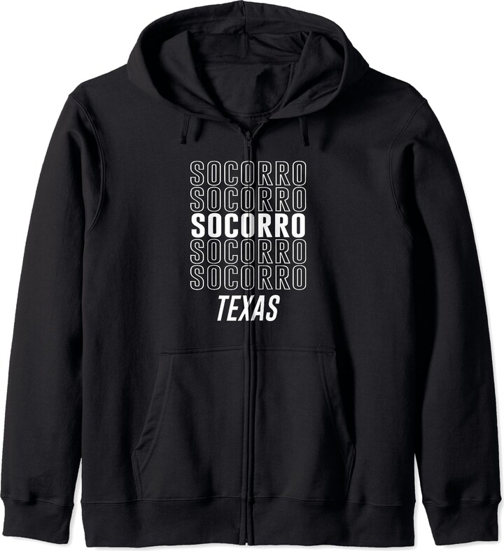 Texas City Retro Stacked Font Retro Socorro Texas City Stacked Repeated ...