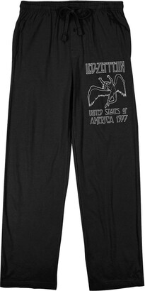 Bioworld Men's Black Led Zeppelin Usa 1977 Pajama Pants - ShopStyle