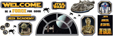 Eureka Star Wars Welcome To The Galaxy Bulletin Board Set - ShopStyle
