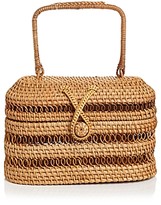 Aqua Mini Bird Cage Straw Clutch - 100% Exclusive - ShopStyle