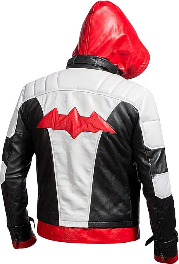 LP-FACON Jason Todd Jacket - red Hood Costume - Arkham Knight red Hood ...