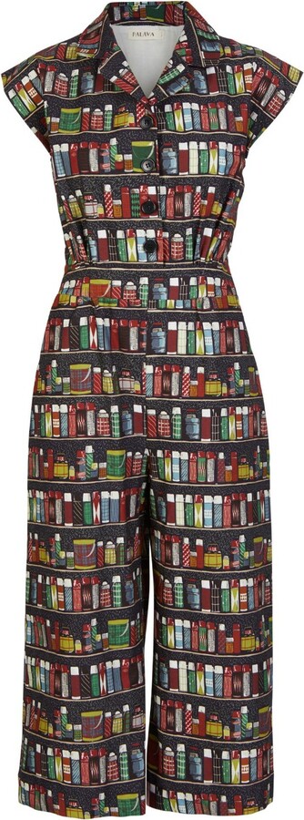 Palava - Francesca - Navy Thermos Flask Jumpsuit - ShopStyle