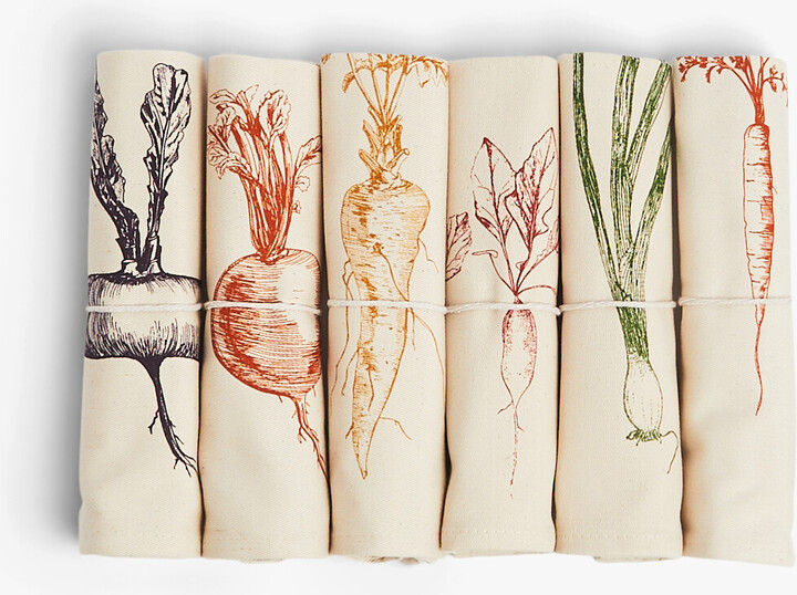 Lottie Day Mixed Vegetable Napkin Gift Set of 6 - ShopStyle