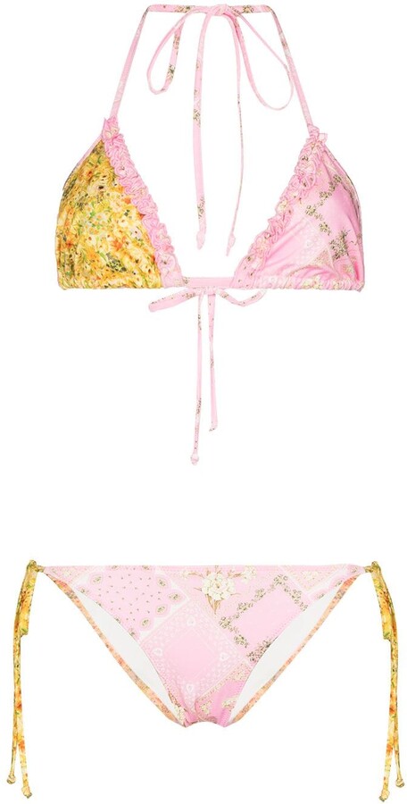 LoveShackFancy Harbour two-piece bikini - ShopStyle