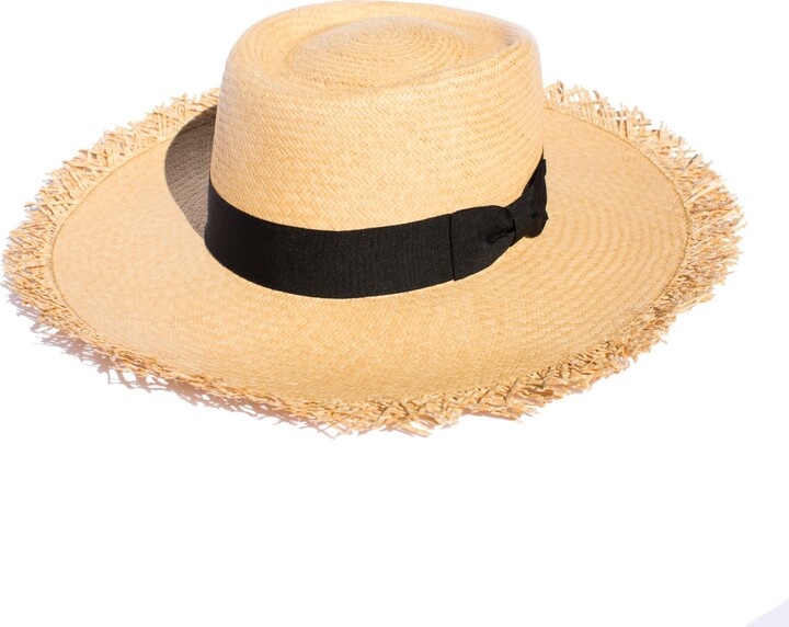 Elegancia Tropical Hats - Playa - Long Brim Loose Straw Panama Hat ...