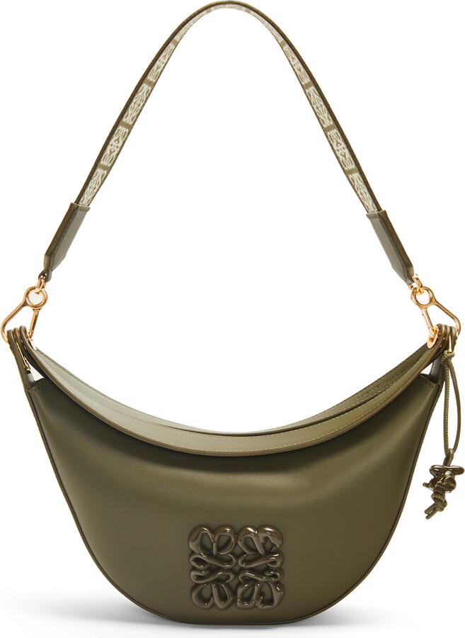 Loewe Luxury Small Luna in satin calfskin - ShopStyle Shoulder Bags