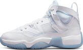 Jordan Nike Air Jumpman Two Trey sneakers in white and ice blue - ShopStyle
