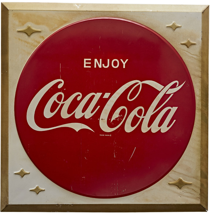 Rejuvenation Large Classic Atomic Age Coca Cola Sign - ShopStyle Typography