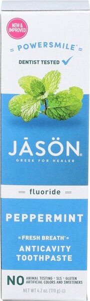 Jason Powersmile Toothpaste with Fluoride - 4.2 oz - ShopStyle Sun Care