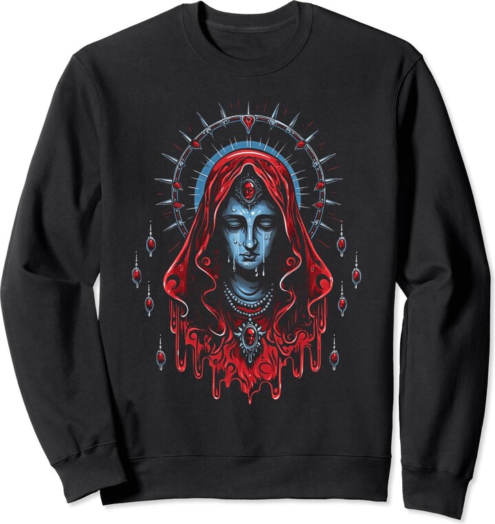 We Anomaly Cool Mother Mary Retro Gothic Goth Catholic Tattoo Art #84 ...
