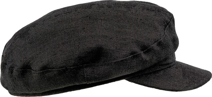 Sterkowski Pireus Cap | 100% Linen Sailor Hat | Vintage Barge Cap ...