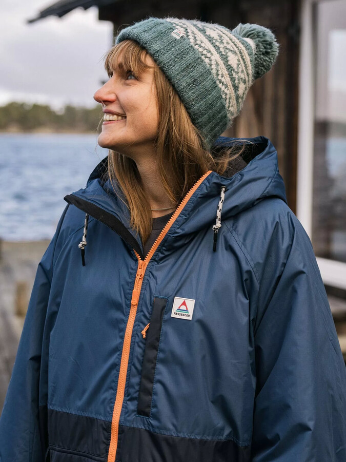 Passenger Waves Sherpa Lined Changing Robe - ShopStyle Coats