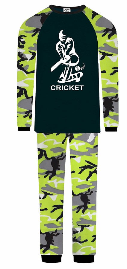 Jujak Boys Cricket Pyjamas Pjs Premium Range (7-8 Years - ShopStyle