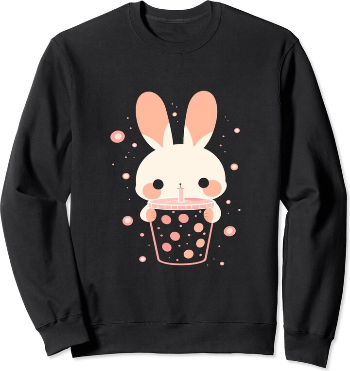 Kawaii Boba Drink Bubble Tea Lover Bunny Boba Tea Bubble Tea Anime ...