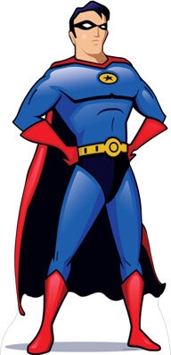 Star Cutouts Superhero Cut-out Cardboard Standup - ShopStyle Baskets ...