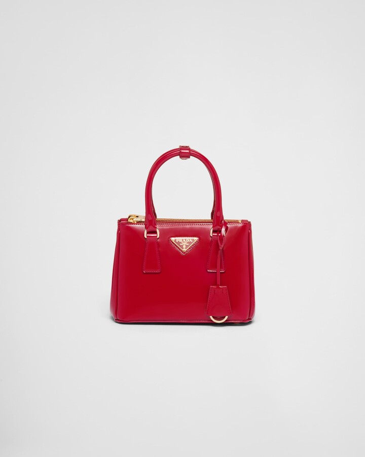 Prada Galleria Patent Leather Mini Bag - ShopStyle