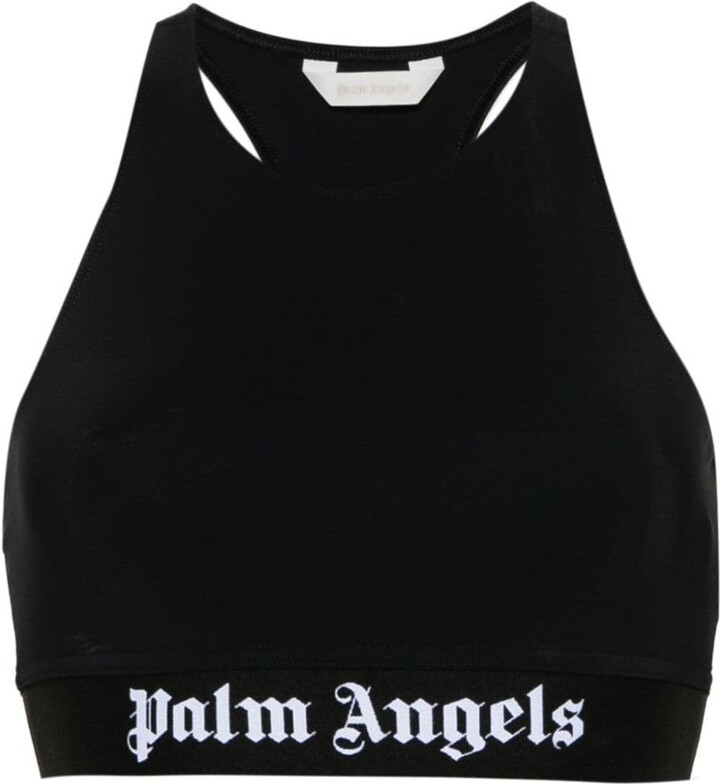 Palm Angels Logo sport top - ShopStyle