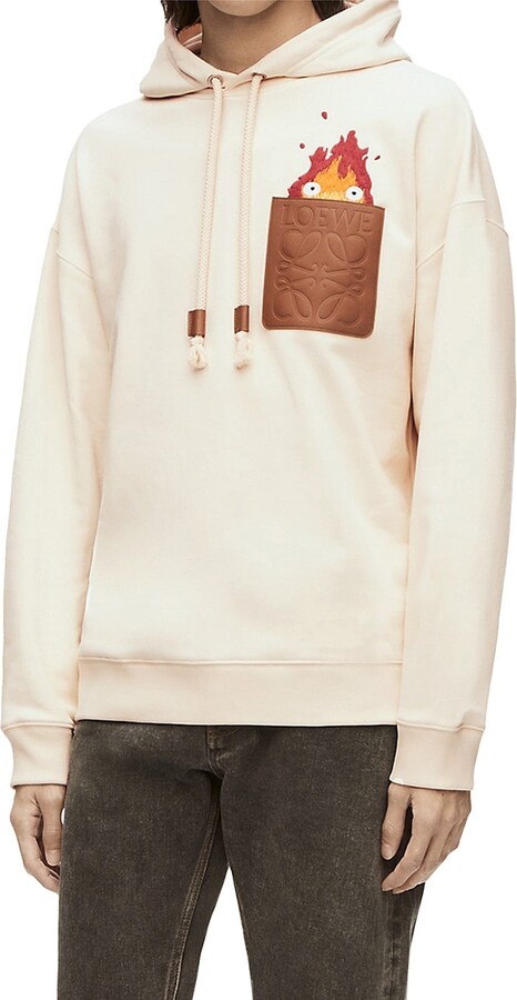Loewe x Studio Ghibli Calcifer Hoodie - ShopStyle Backpacks