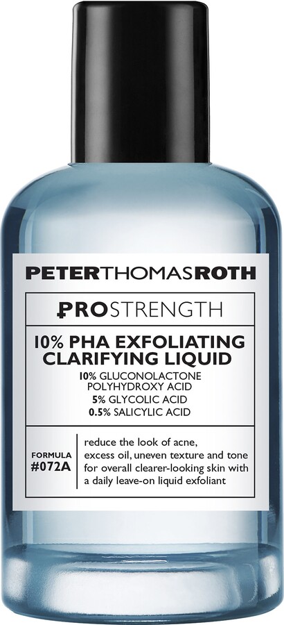 Peter Thomas Roth PRO Strength 10% PHA Exfoliating Clarifying Liquid 5 ...
