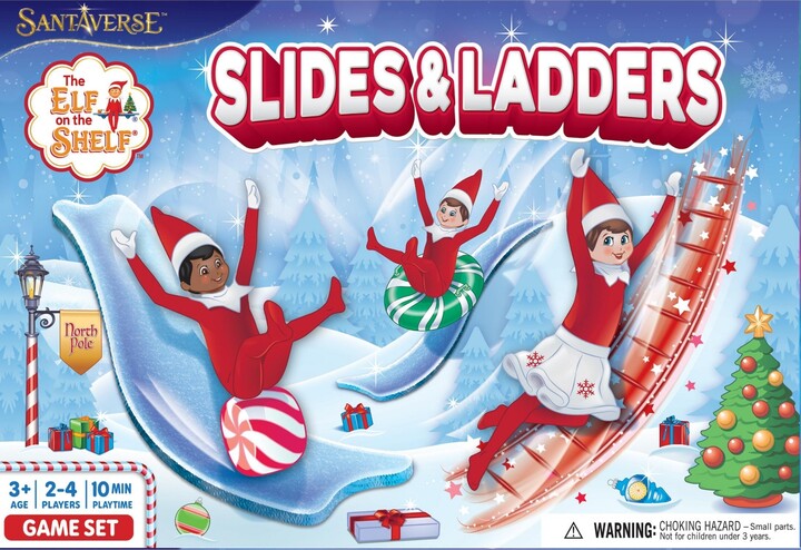 Masterpieces Puzzles MasterPieces Elf on the Shelf Slides and Ladders ...