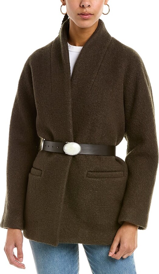 BA&SH Carole Wool Coat - ShopStyle