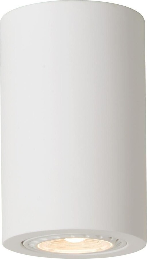 Lucide 'GIPSY' Modern Short Surface Mounted Plaster Ceiling Spotlight ...