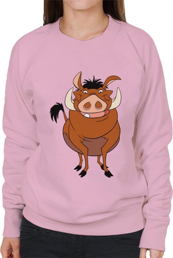 All+Every Disney Pumbaa Smile The Lion King Women's Sweatshirt Light ...