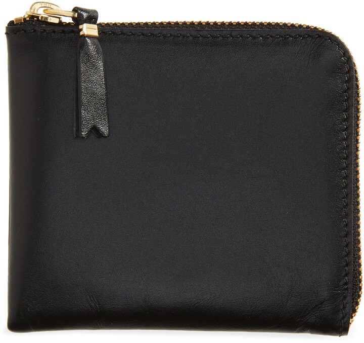 Comme des Garçons Wallets Classic Leather Half Zip Wallet - ShopStyle
