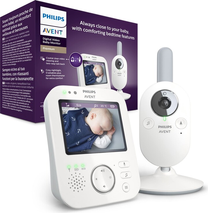 Philips Video Baby Monitor – Private and secure with A-FHSS technology ...