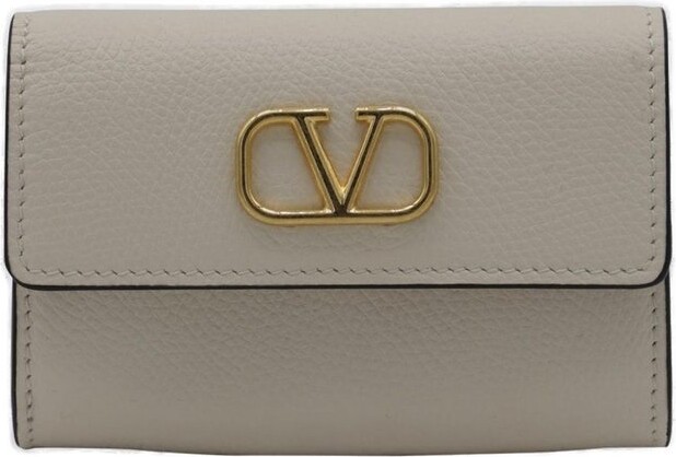 Valentino VLogo Signature Foldover Top Wallet - ShopStyle
