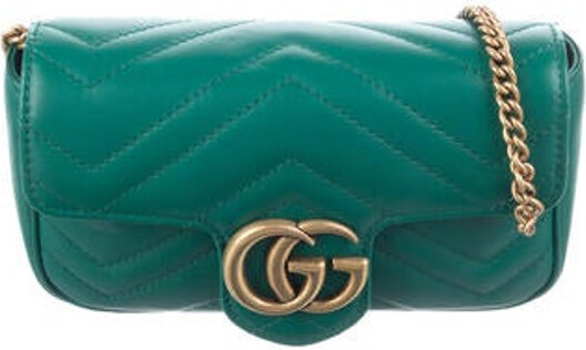 Gucci Super Mini GG Marmont Shoulder Bag - ShopStyle