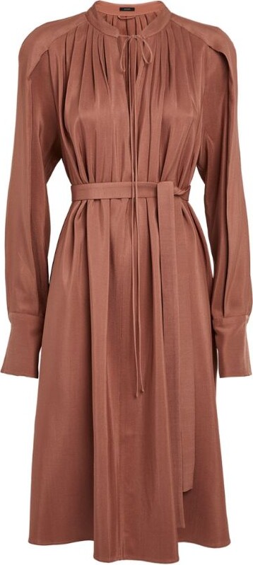 Joseph Wool-Silk Gazar Penrose Mini Dress - ShopStyle