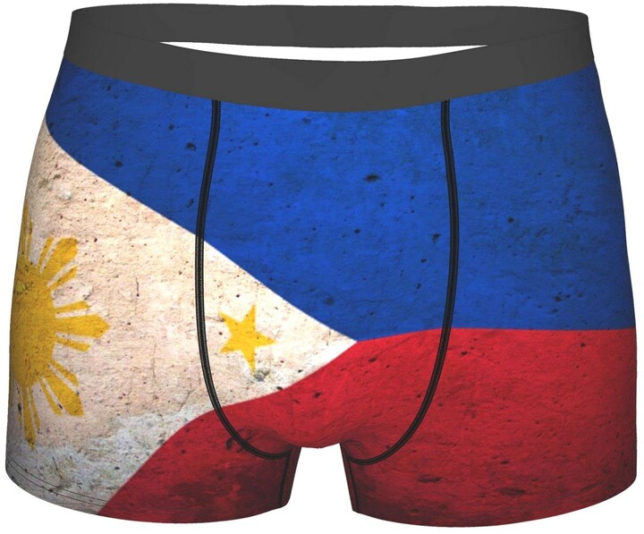 YTACHE Flag Of The Philippines Men's Boxer Briefs Short Under Wear ...