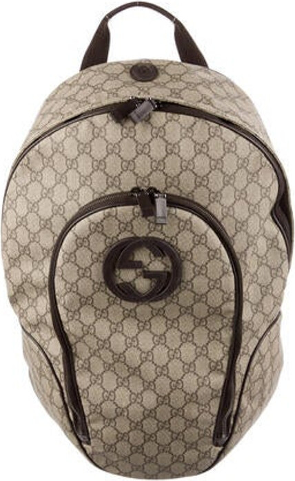 Gucci GG Supreme Interlocking G Backpack - ShopStyle